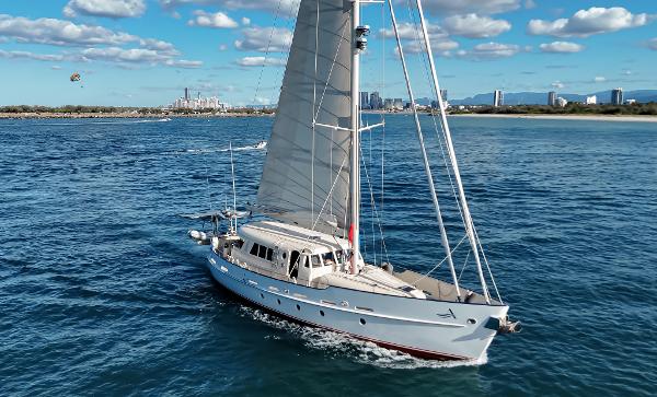 Motorsailer 65ft David Payne Long Range boats for sale boats