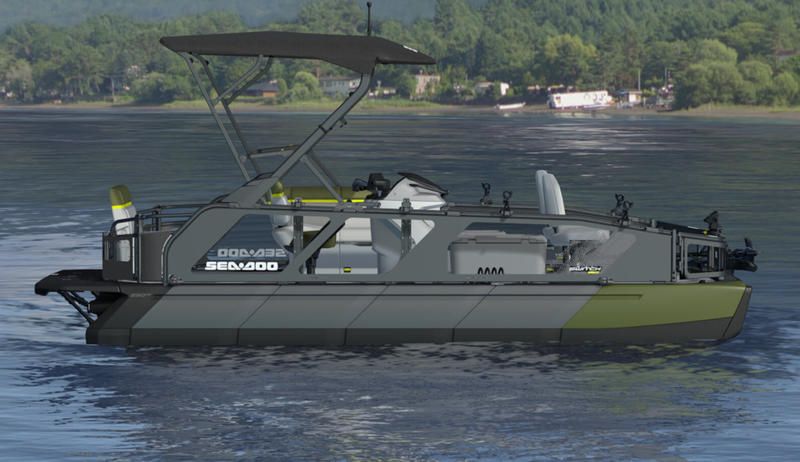 Sea-Doo Switch Pontoon Boat Review - boats.com